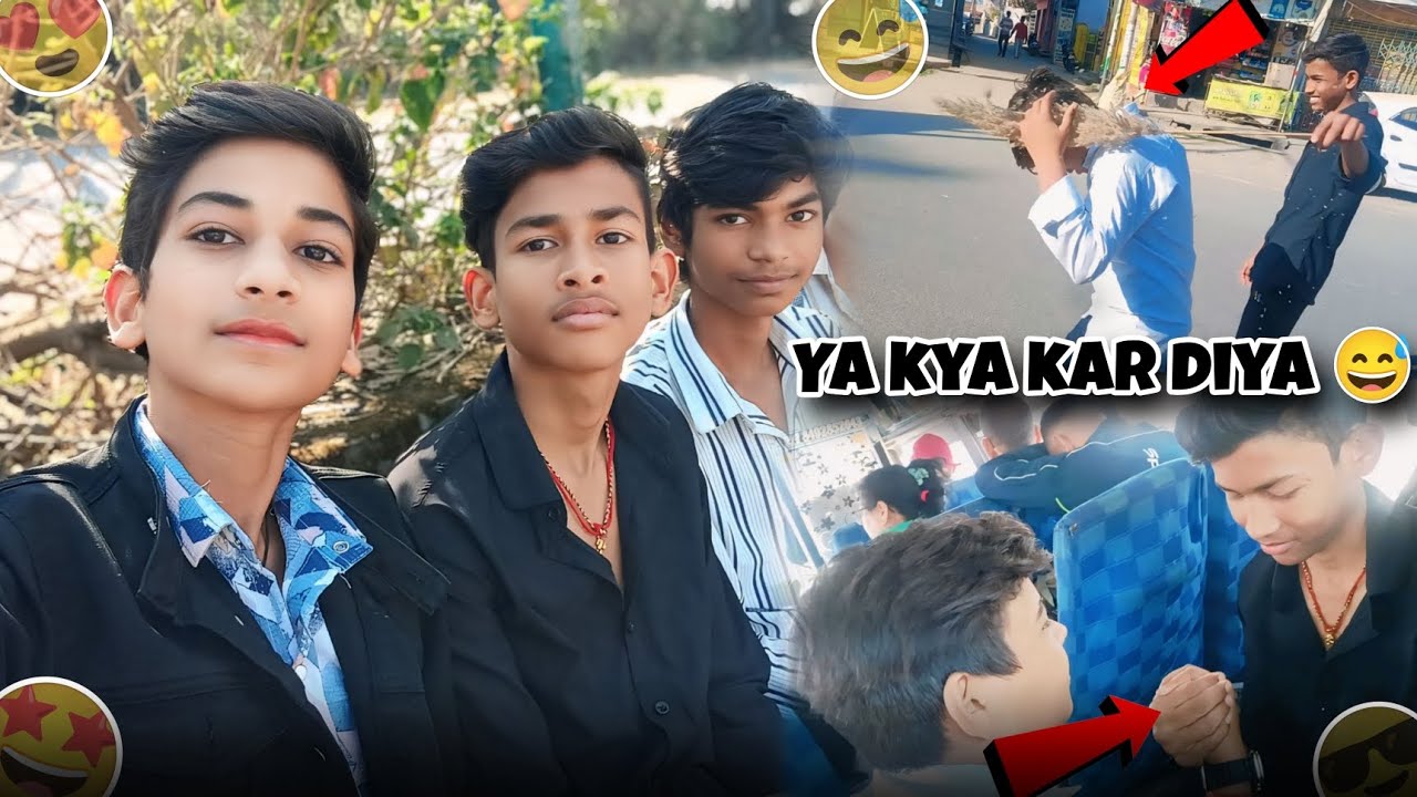 Ya kya kar raha ha bus ma 😅 - YouTube