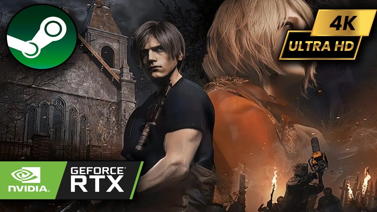 Resident Evil 4 2005 PC Nitro 5 RTX 3050 16GB RAM 4K ( No Commentary ...