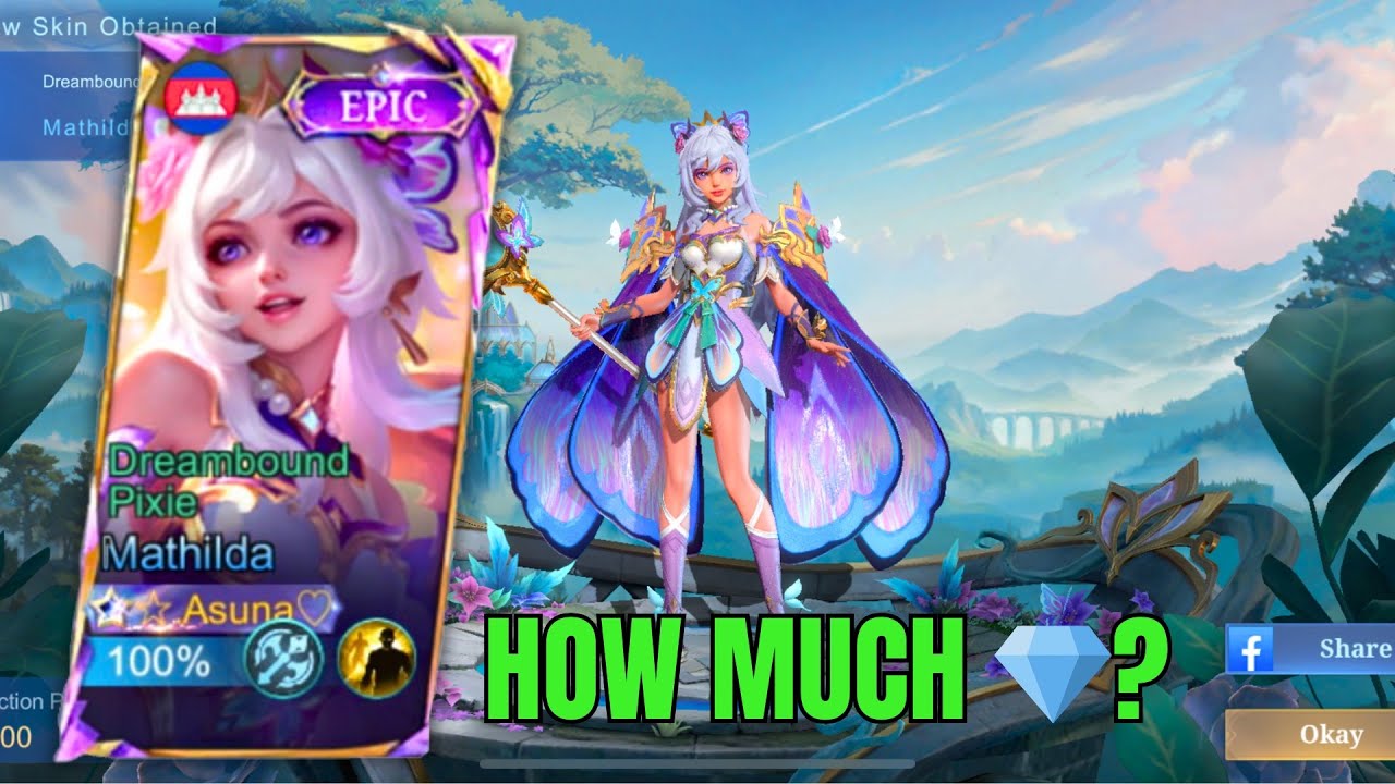 HOW MUCH 💎 FOR NEW MATHILDA NEW EPIC SKIN ! | DRAW Lucky Flip Epic Skin ...