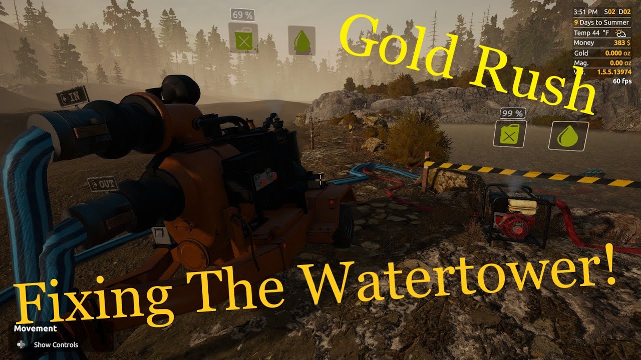 Nighthawk Parcel Gold Rush The Game (Ep.1) Pump Setup! - YouTube