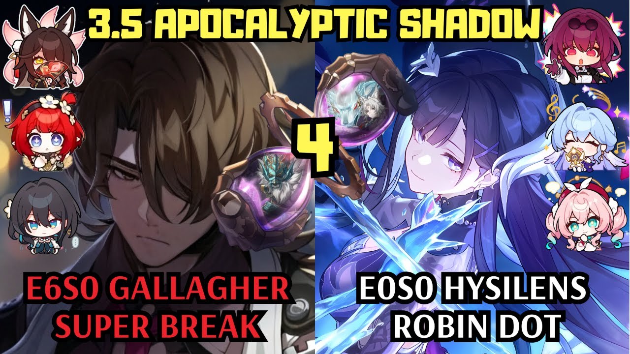 E6 Gallagher Superbreak & E0 Hysilens Robin DoT | 3.5 Apocalyptic ...