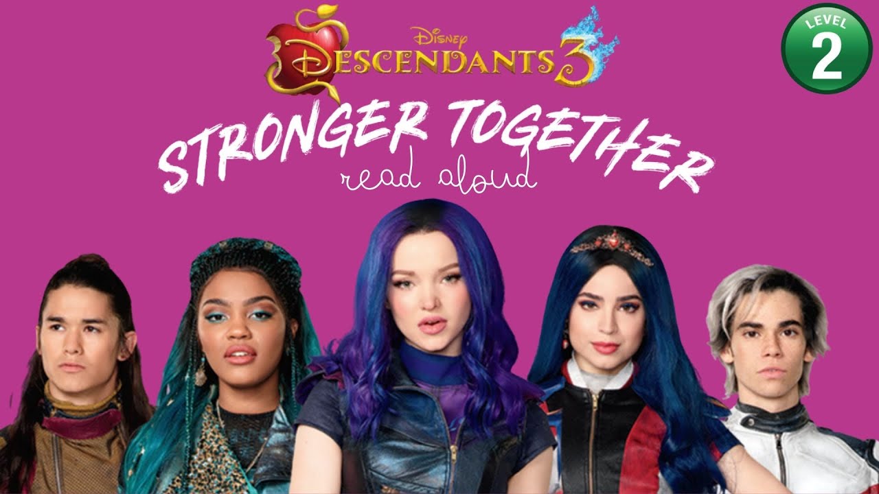 Disney Descendants 3: Stronger Together 👑 | Level 2 Reader Read Aloud ...