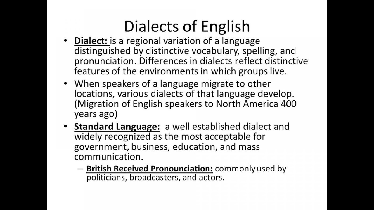 Kentish dialect - YouTube
