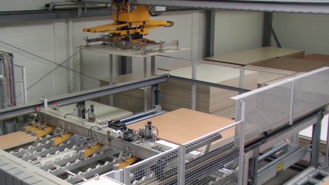 Шеллинг (Schelling) - panel saw Schelling with storage area system VS ...