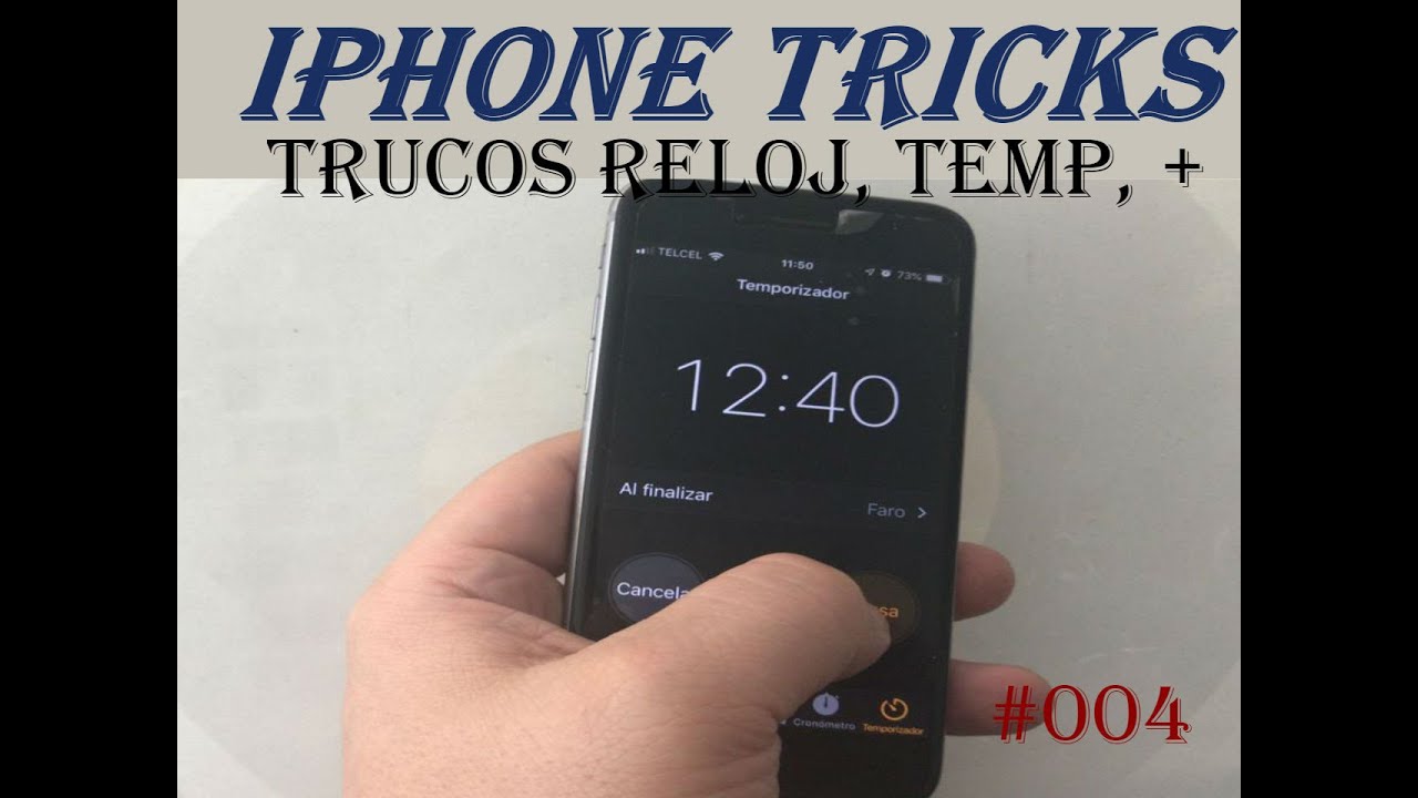 Iphone app reloj, cronometro, temporizador y alarma con funciones de ...