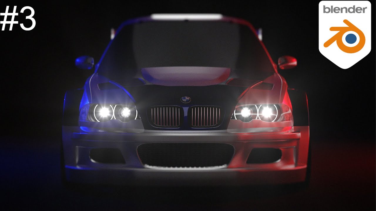 3D modeling blender BMW M3 GTR NFS MW TUTORIAL #3 Fender&Doors - YouTube