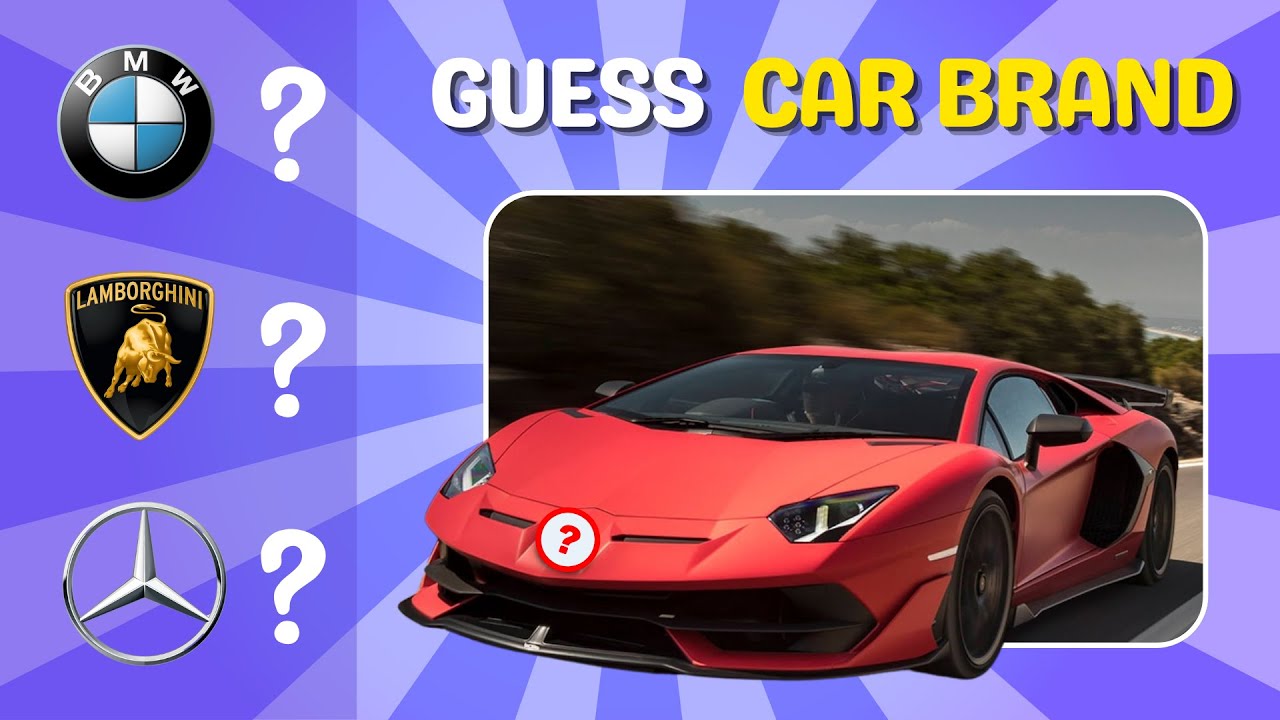 Guess the Car Brand by Car 🚘 | Car Logo Quiz - 30 Levels - Easy, Medium ...