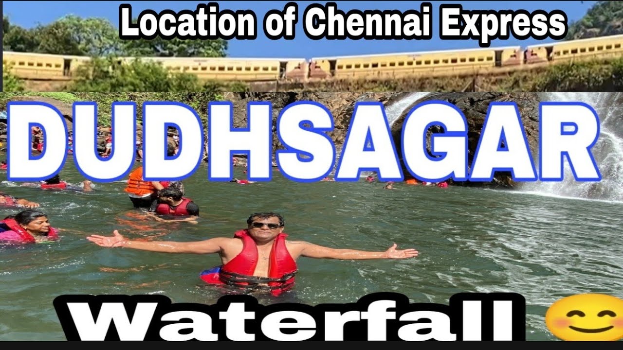 Dudhsagar Waterfall # Vlog Location of Chennai Express 😘🚂 - YouTube