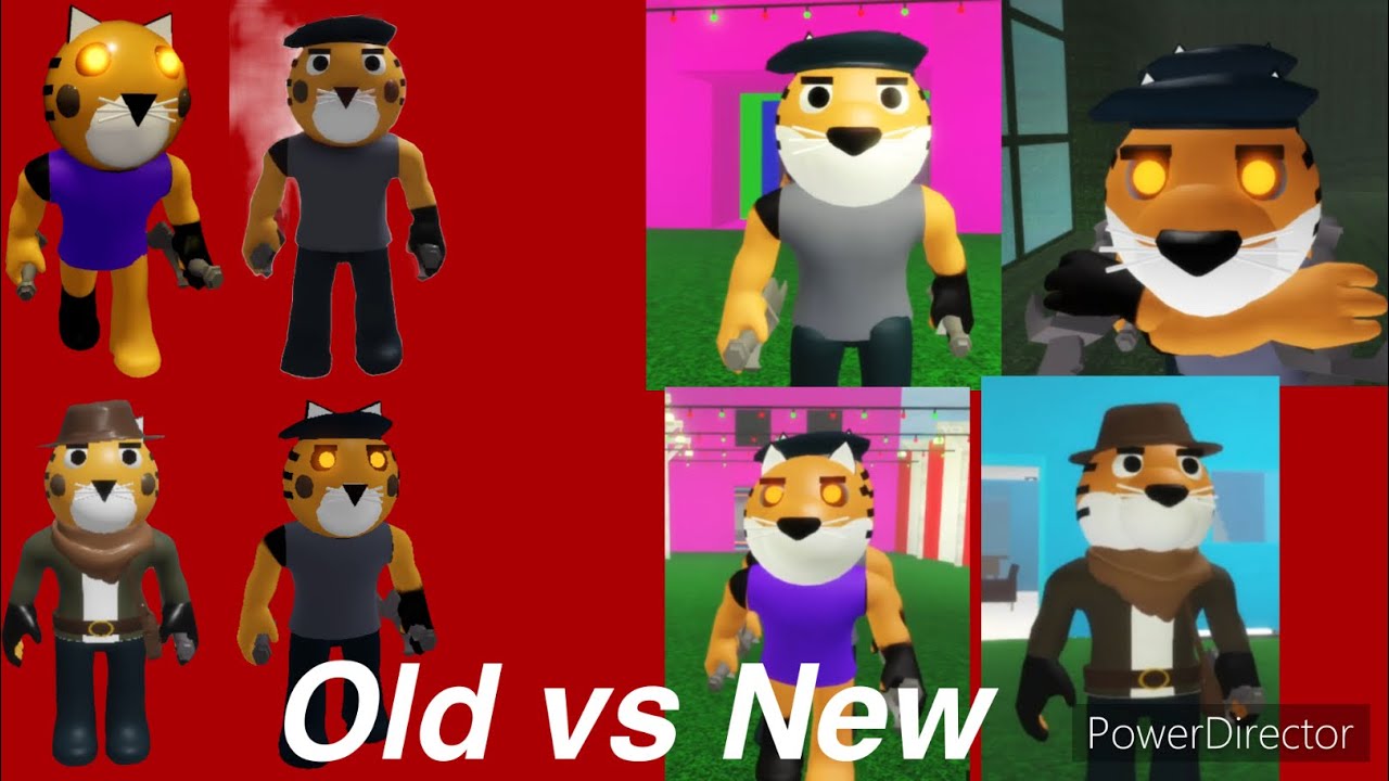 Roblox piggy Tigry skin got remodel update - YouTube