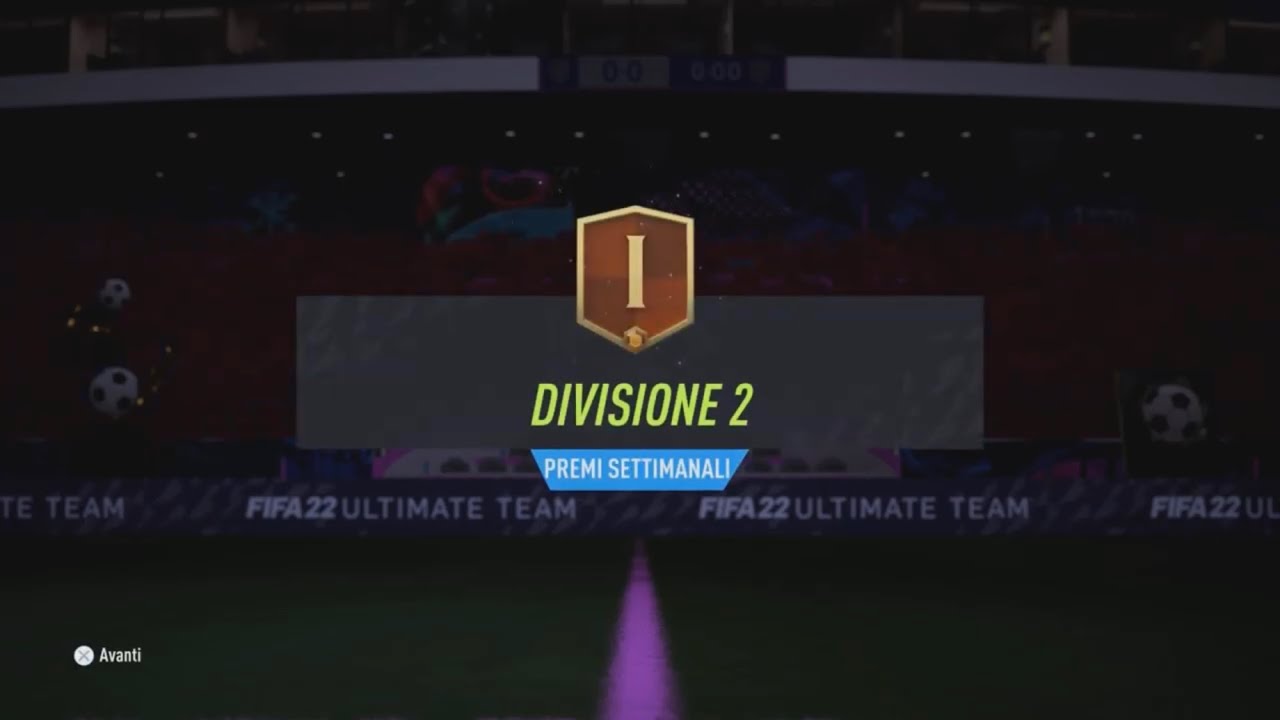 FIFA 22 - PREMI DIVISION RIVALS - DIVISIONE 2 - LIVELLO 1 - PACK ...
