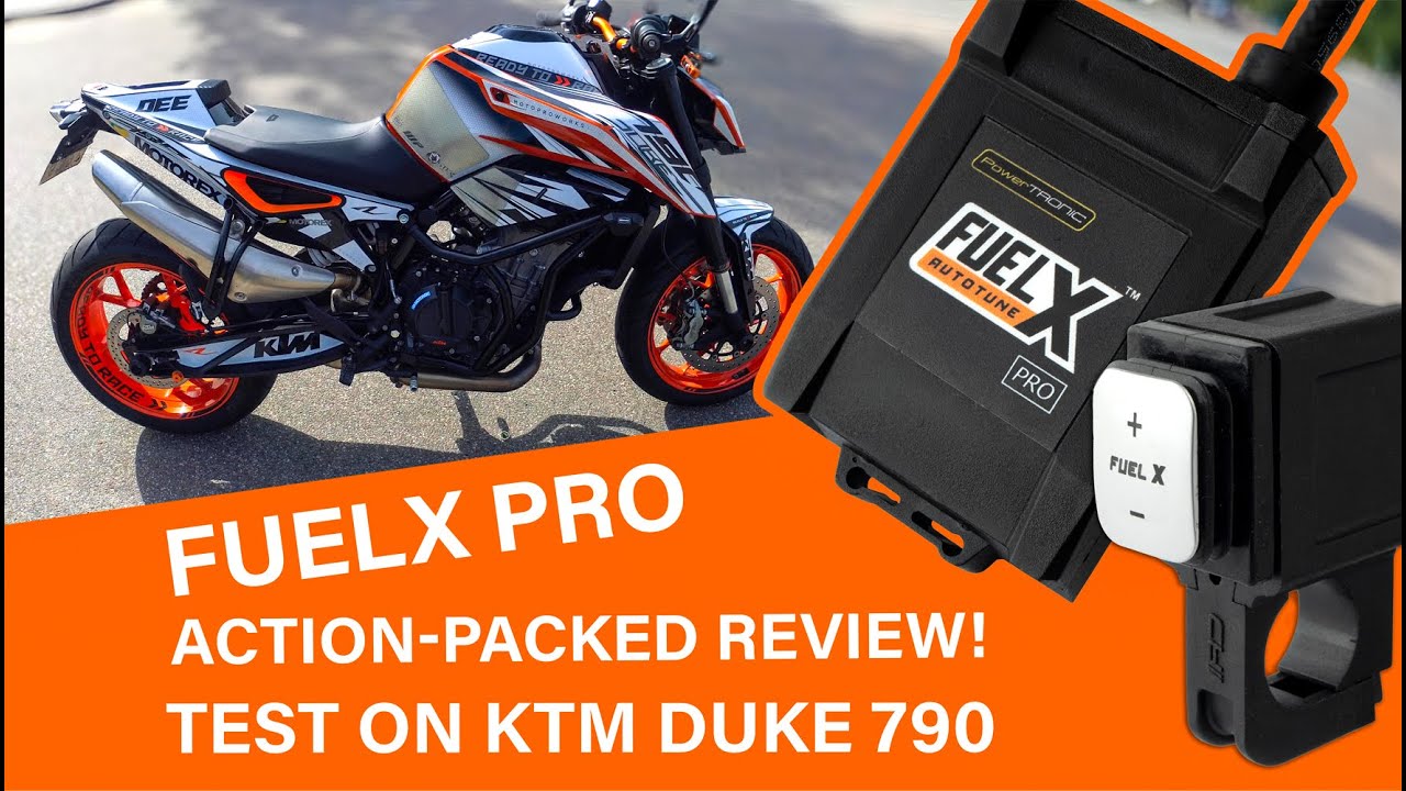 FuelX Pro Test on KTM Duke 790 | Action-Packed Review! - YouTube