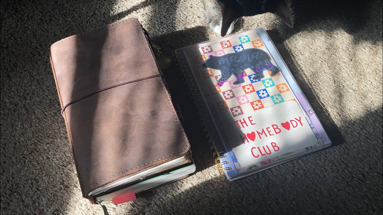 Standard TN Journal Setup + A5 Daydesigner Planner Flip - YouTube
