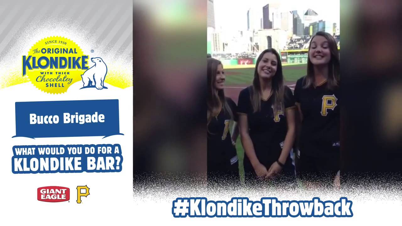 Giant Eagle and Klondike, Pittsburgh Pirates Bucco Brigade - YouTube
