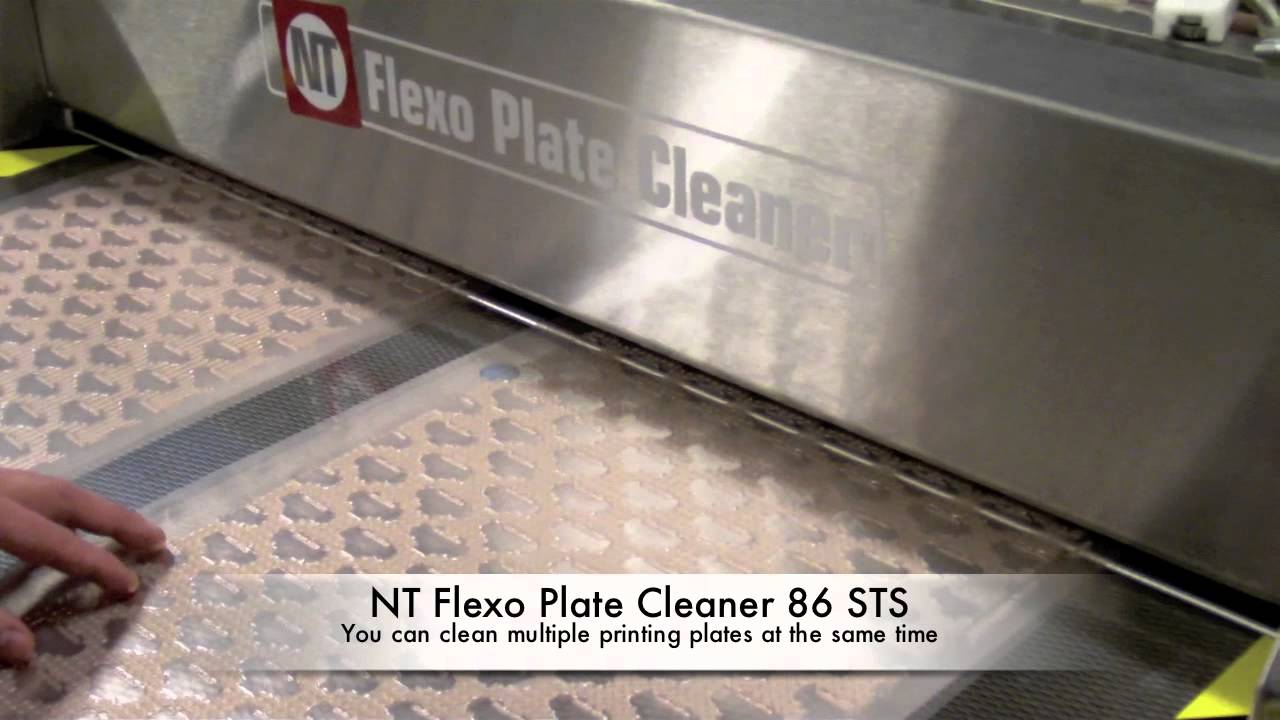Flexo Plate Cleaner 86 STS.mov - YouTube