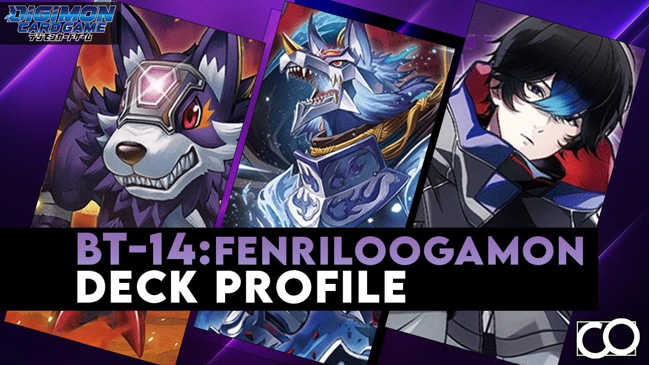BT-14: Fenriloogamon Deck Profile! (Digimon Card Game) - YouTube
