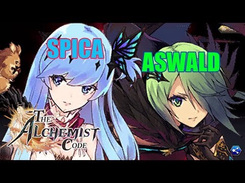 [The Alchemist Code] Spica, Aswald, Carol Hatcher! Great Newbie Units ...