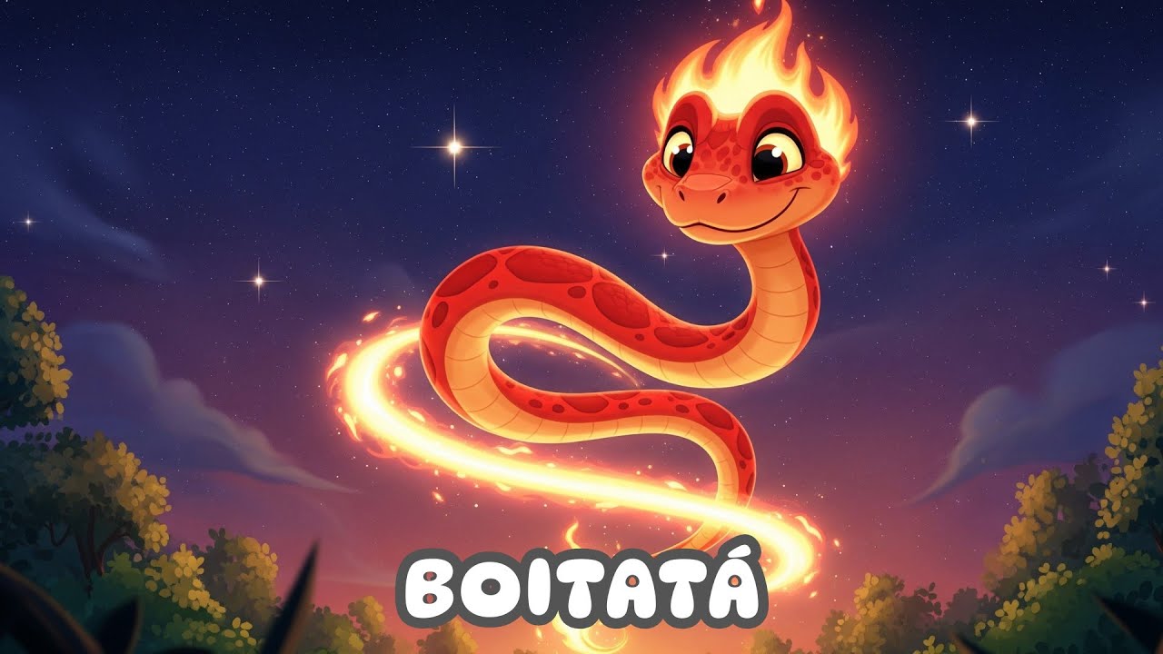 História Infantil - Boitatá: A Cobra de Fogo do Folclore Brasileiro ...