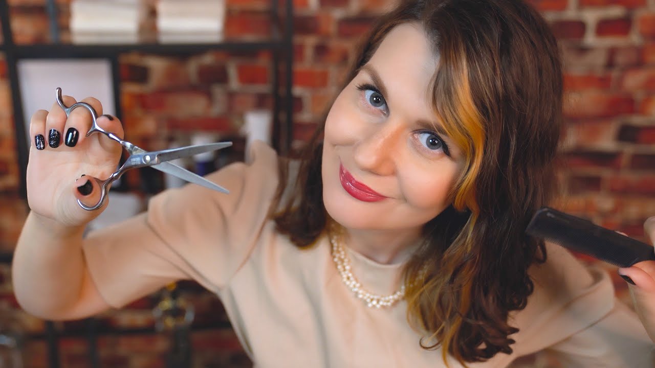 Relaxing Barbershop Roleplay ASMR for Men - YouTube