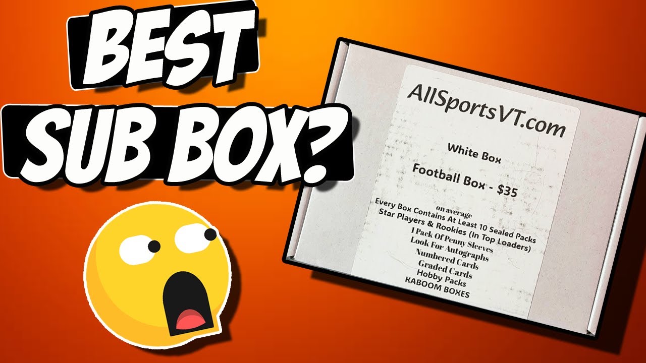 😳 BEST BUDGET SUB BOX EVER - All Sports VT Football Subscription Box ...