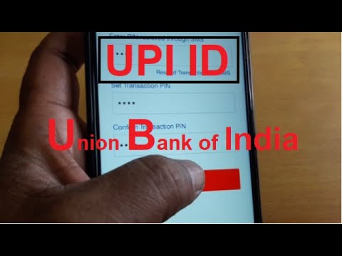 Create UPI ID in Union Bank of India | यूनियन बैंक में UPI ID - YouTube