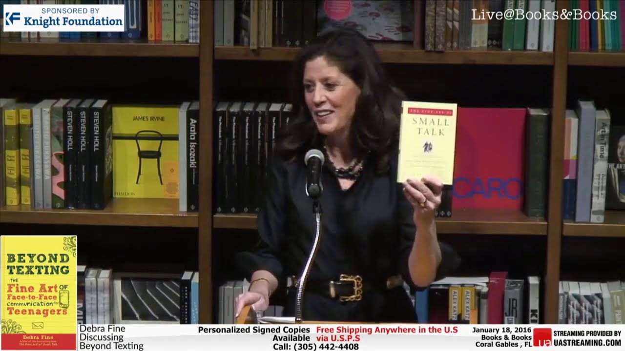 Debra Fine Beyond Texting, The Fine Art of Face To Face Communication ...