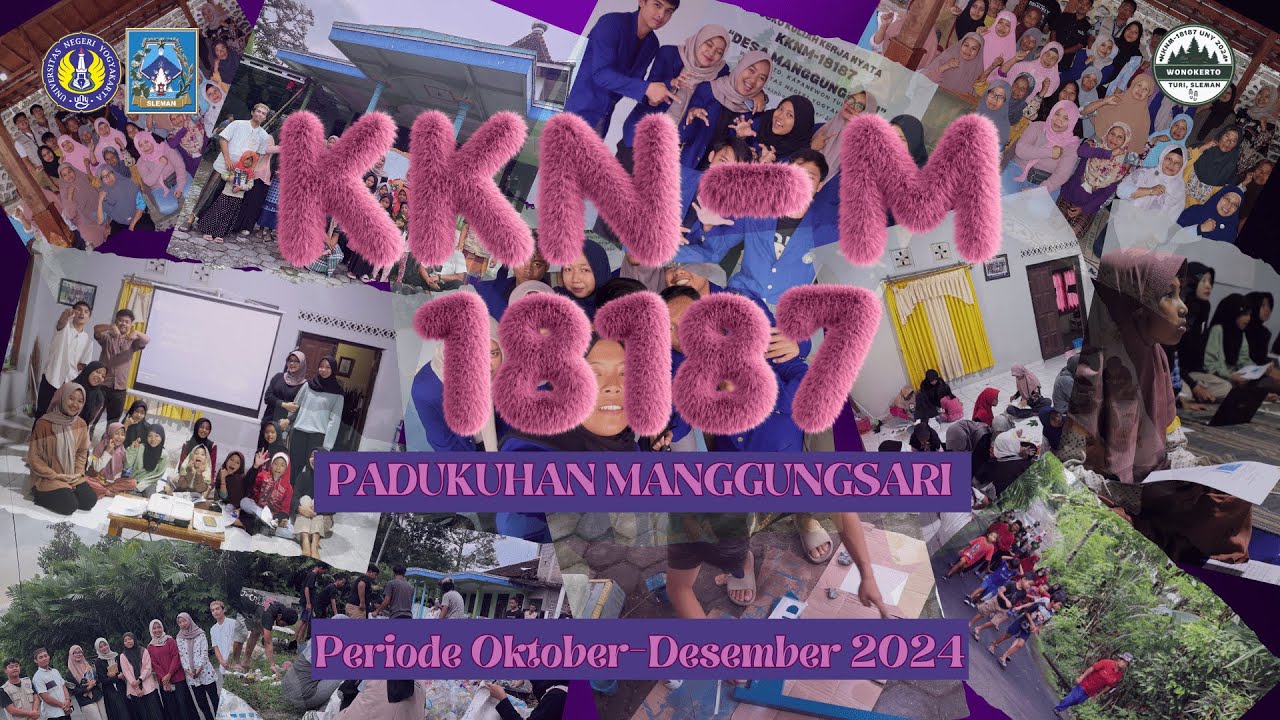 VIDEO LUARAN KKNM 18187 UNY 2024 || PADUKUHAN MANGGUNGSARI, WONOKERTO ...