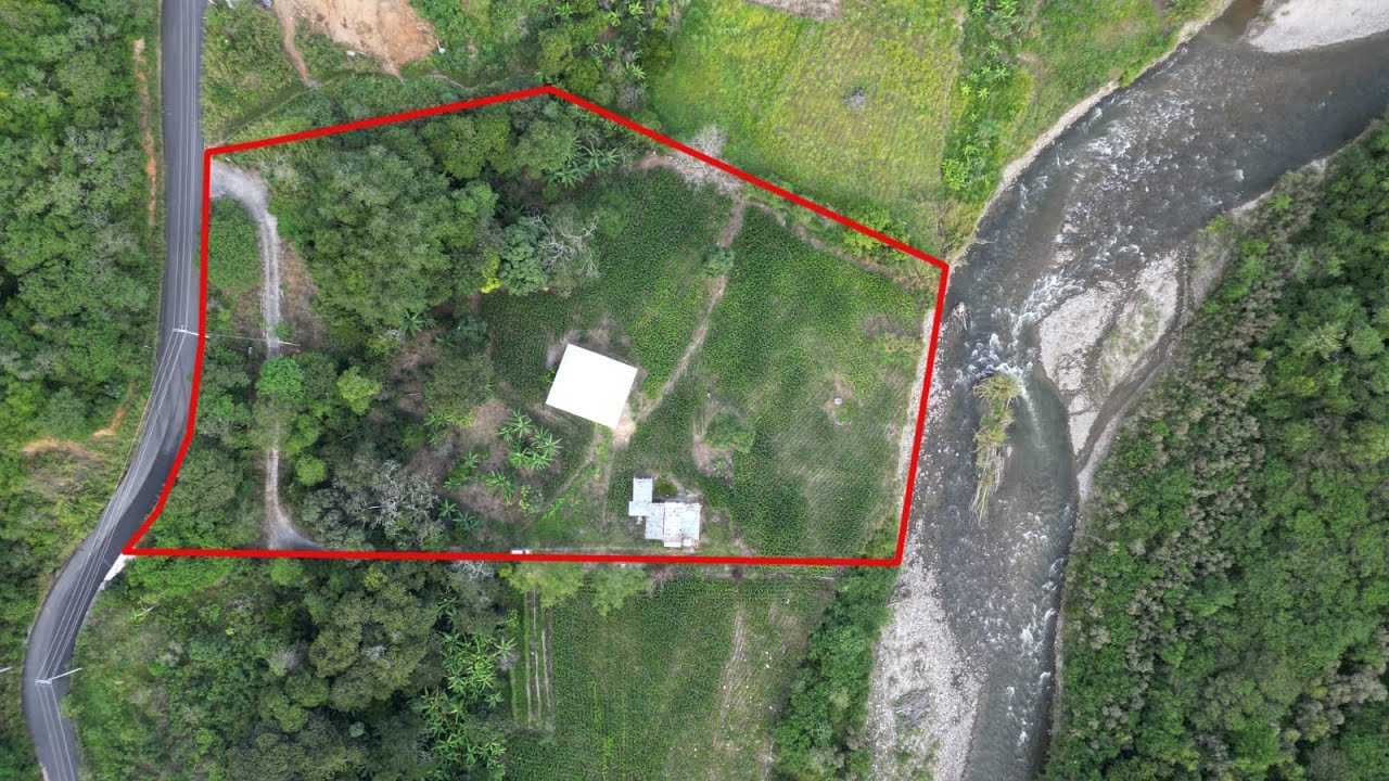 DRONE SHORT - P0033 - 1 hectare (2.5 acre) - "The End of the World ...