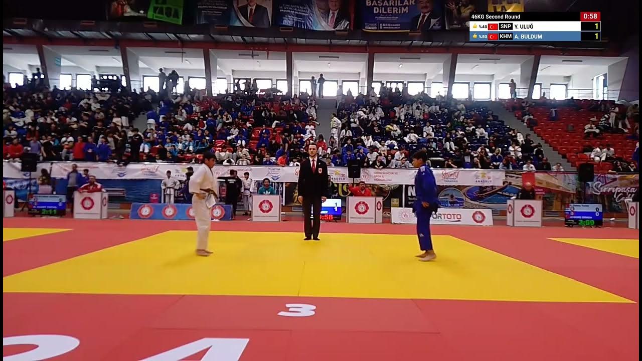 Yusuf ULUĞ - ABDULSAMET BULDUM 46KG Second Round - YouTube