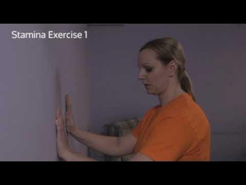 Week 3 - Exercise 2 (Push ups against wall) - YouTube