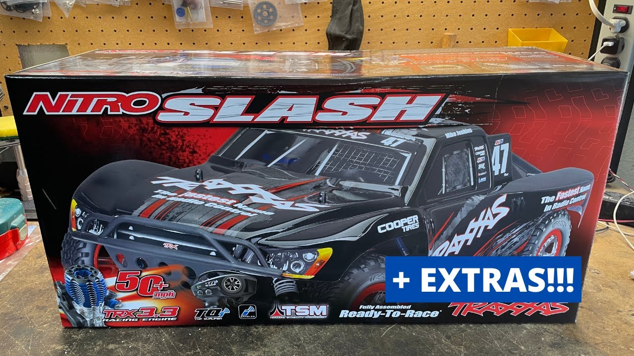 Traxxas Nitro Slash Unboxing!!!! - YouTube