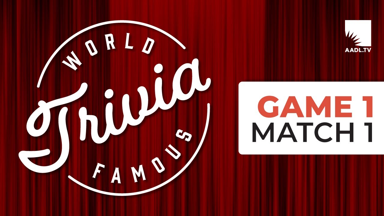 World Famous Trivia: Game 1, Match 1 - YouTube