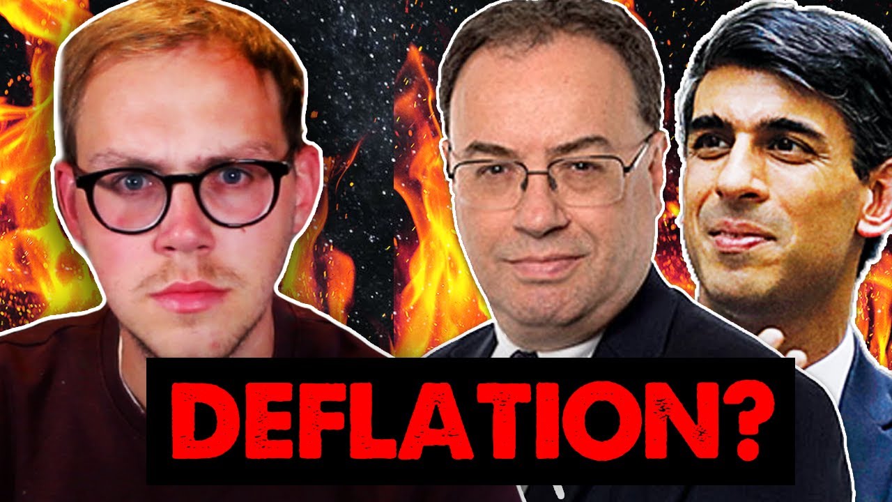 UK DEFLATION SPIRAL? Cost of Living Crisis OVER? - YouTube