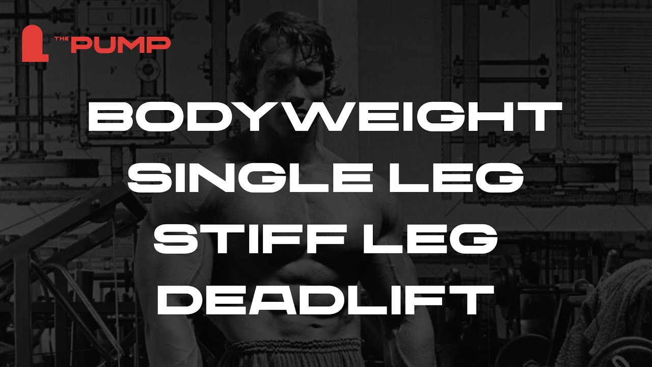Bodyweight Single Leg Stiff Leg Deadlift - YouTube