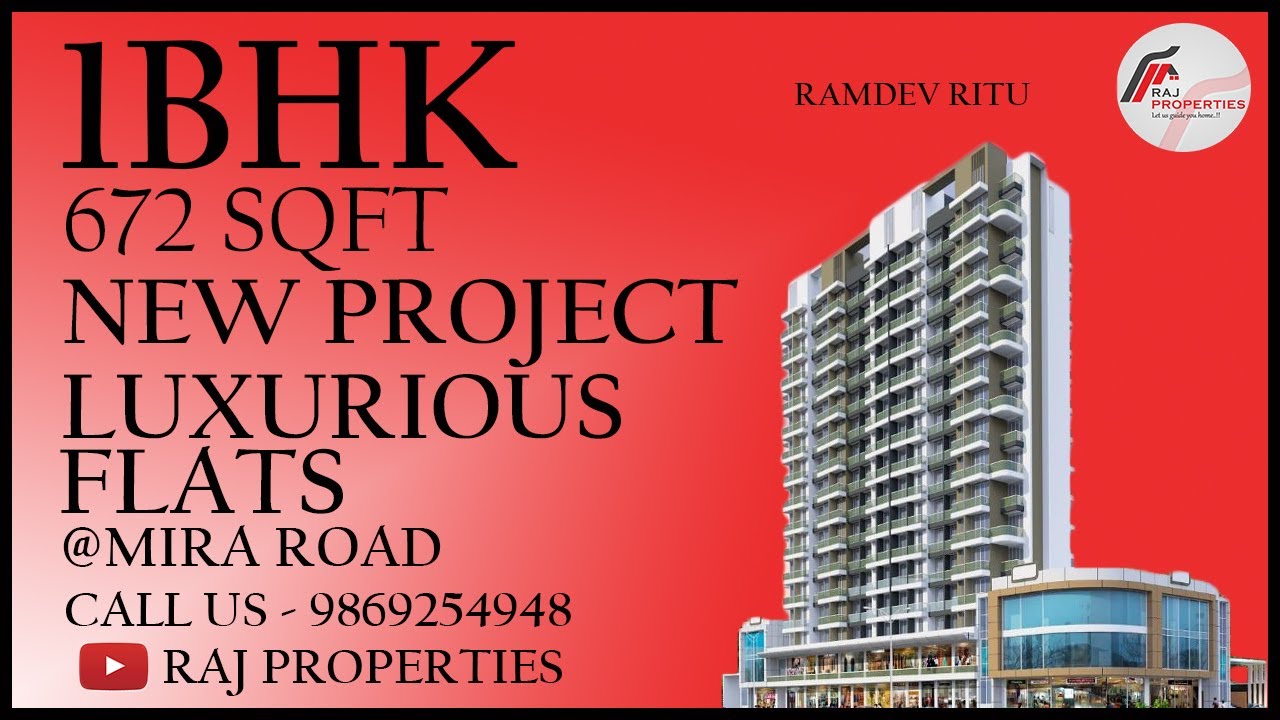 1BHK [672sqft] RAMDEV RITU HEIGHTS in MIRA ROAD - YouTube