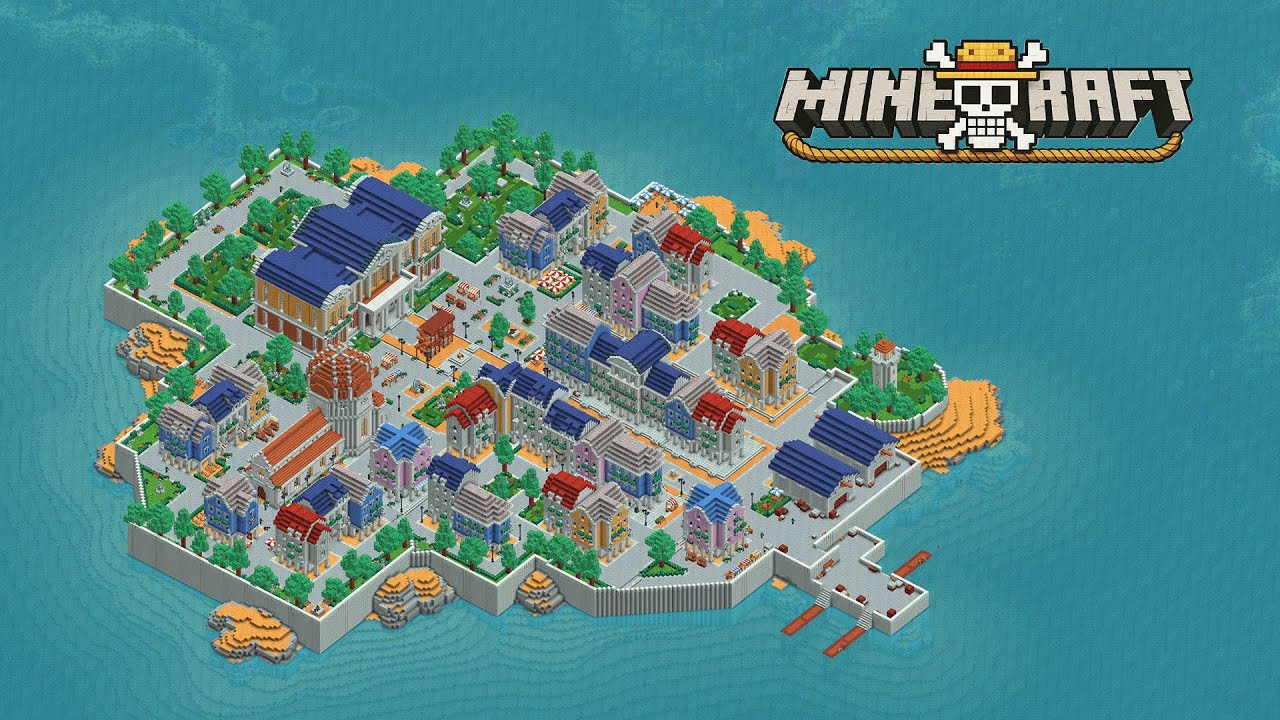 Loguetown | One Piece x Minecraft - YouTube