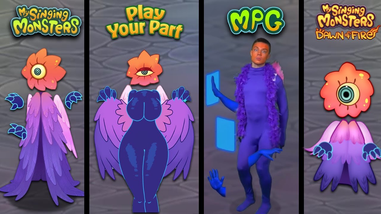 All Monster Ethereal Workshop Vs Play Your Part Vs MPG | My Singing ...