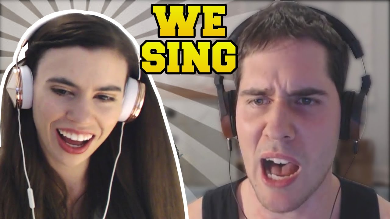REACTING TO POPULARMMOS & GAMINGWITHJEN SINGING: SHAPE OF YOU & CLOSER ...