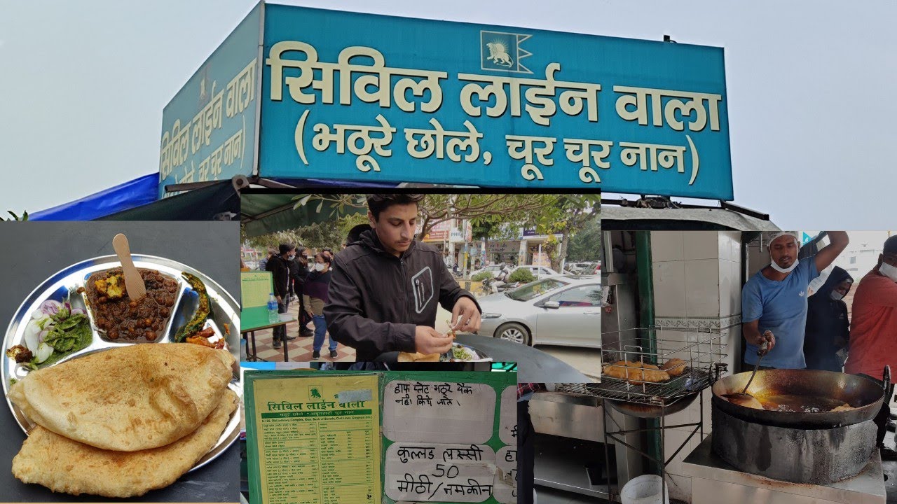 Virat Kohli's Favourite Chole bhature ||Gurgaon civil line|| #YSjanta # ...