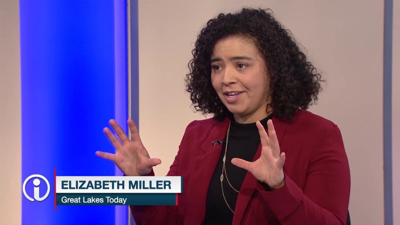 Elizabeth Miller (Great Lakes Today) on Ideas 3-8 - YouTube