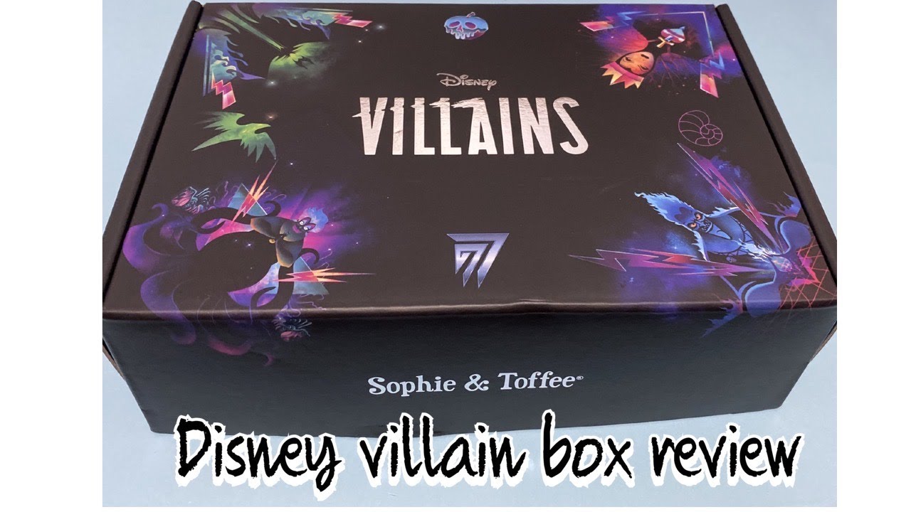 Sophie & Toffee Villains box | DIY Disney Villain Resin Box - YouTube