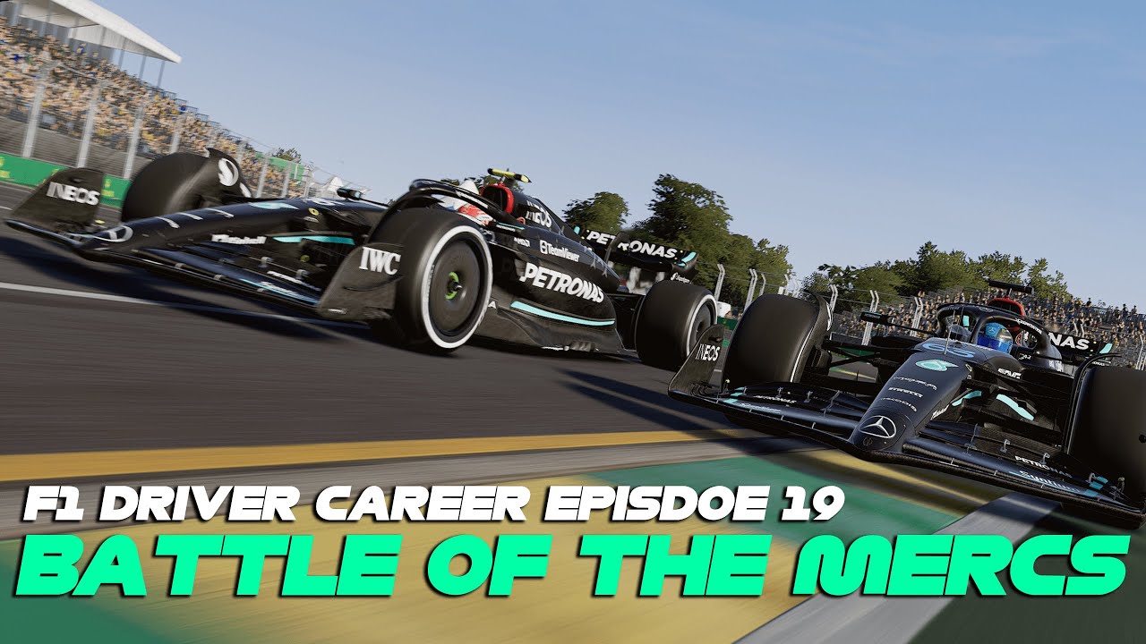 F1 DRIVER CAREER EPISODE 19 | BATTLE OF THE MERCS - YouTube