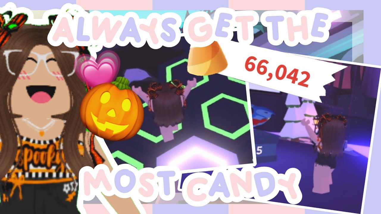 How To ALWAYS Get The MOST CANDY in Halloween Mini Games!🎃💗 || Adopt Me ...