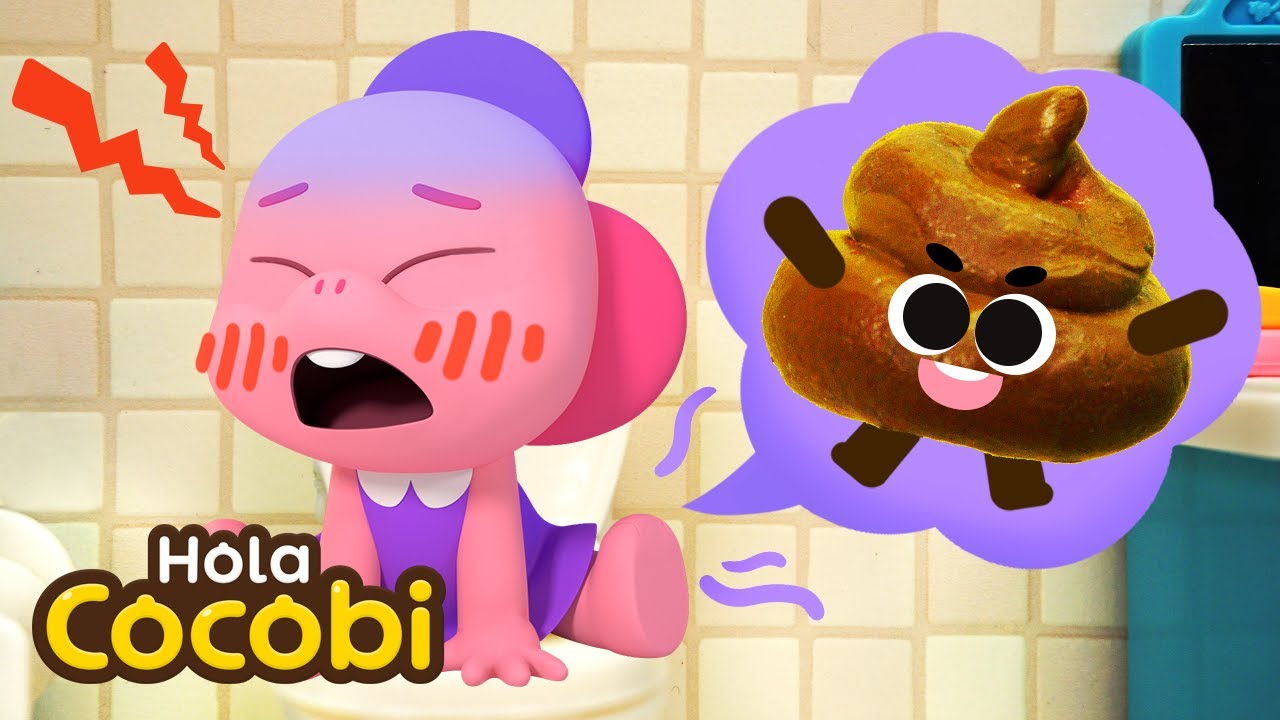 Popó en el Inodoro🚽Aprender a Ir al Baño | Compilación de Canciones ...