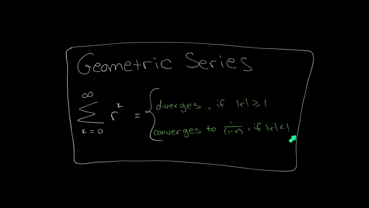 Calc II: 17 - Three Series Tests: Telescoping, Geometric, Integral Test ...