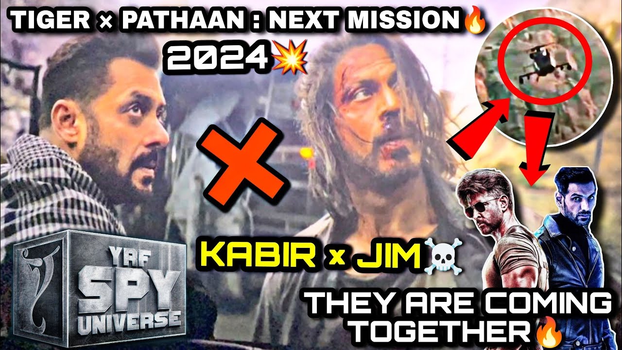 TIGER × PATHAAN CROSSOVER! BIGGEST SPY UNIVERSE FILM🔥 KABIR × JIM IN ...