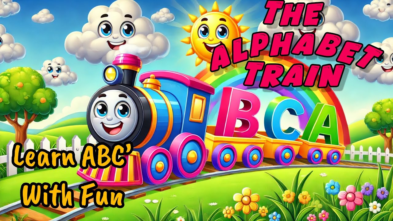Ride The Alphabet Train and Discover A to Z - Learn ABCs with Fun and ...