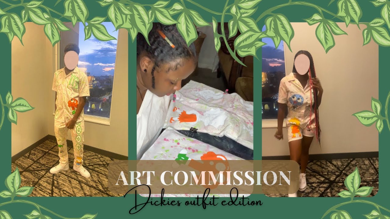 Art commission 🎨 (dickies outfit edition) - YouTube
