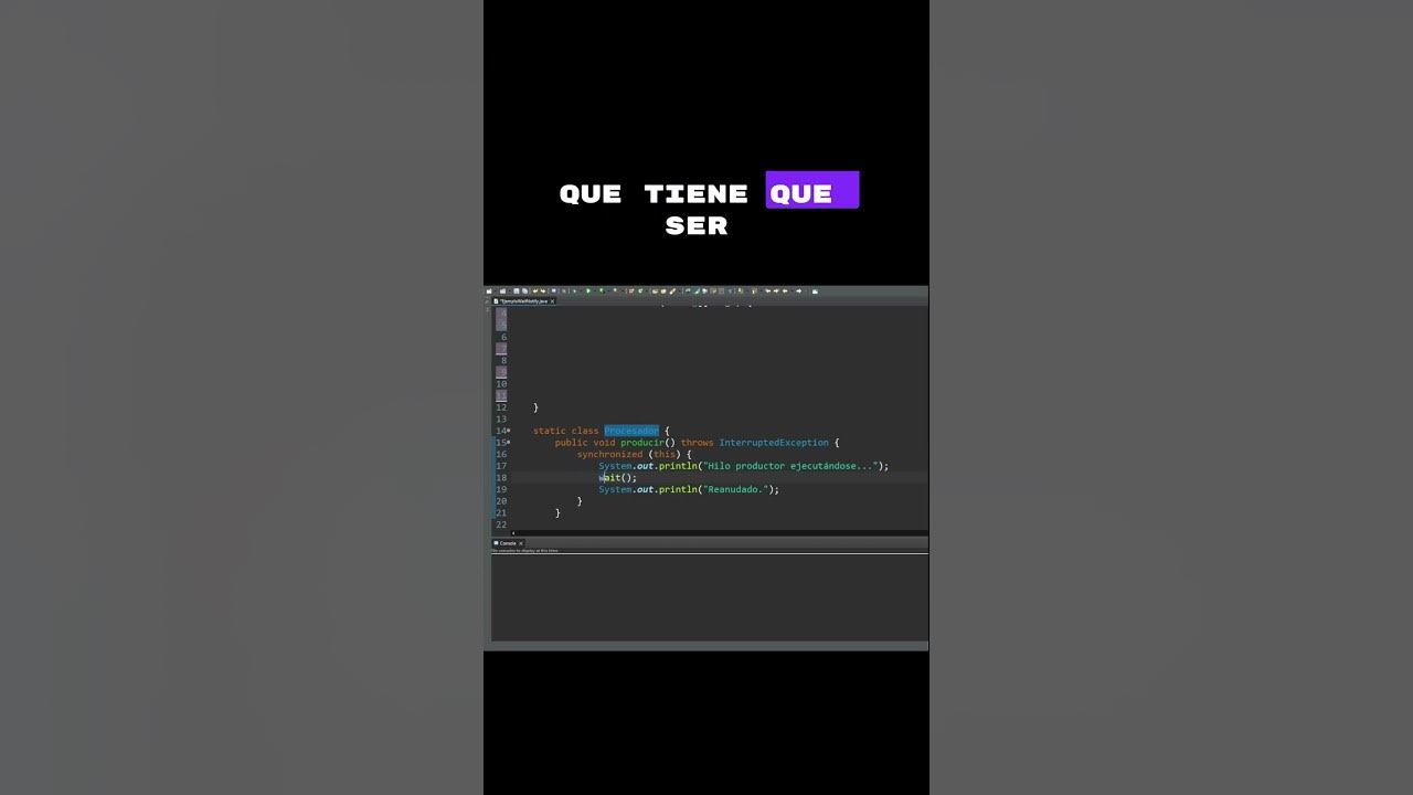 ¿sabes Cómo Sincronizar Hilos💻😎 Cursodejava Exerciseprogram Python Coder Tutorial Youtube