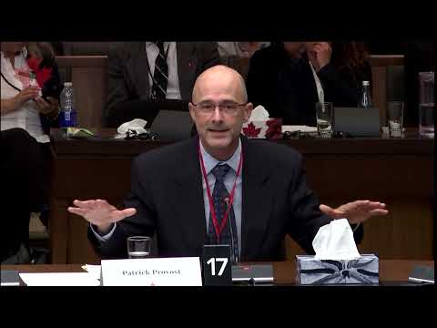 La commission d'enquête Allison - Témoignage de Patrick Provost PhD
