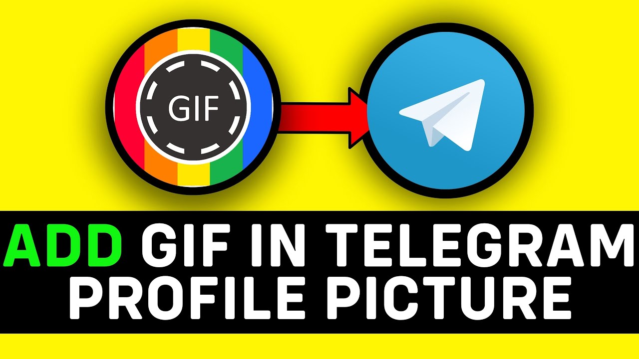 UPDATED 2024! How to Add GIF in Telegram Profile Picture - YouTube